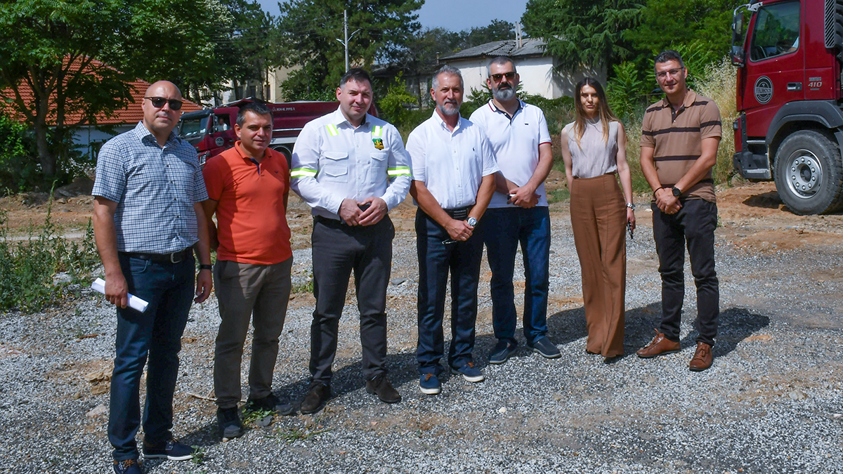 Support for the development of the local infrastructure in the ...